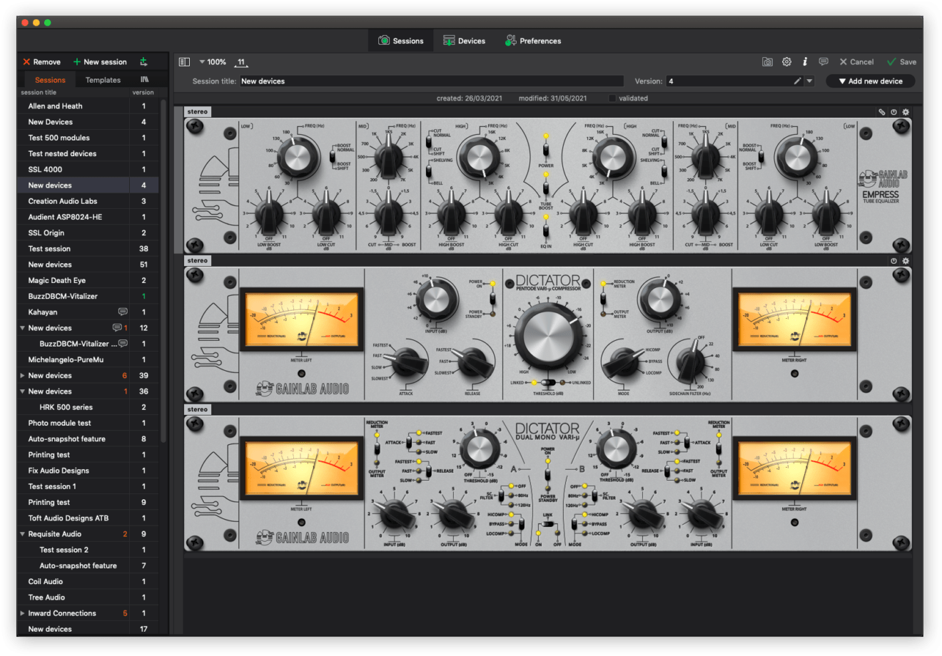 Empress Tube Equalizer – Passive Analog, Pultec-style EQ for Trackin ...